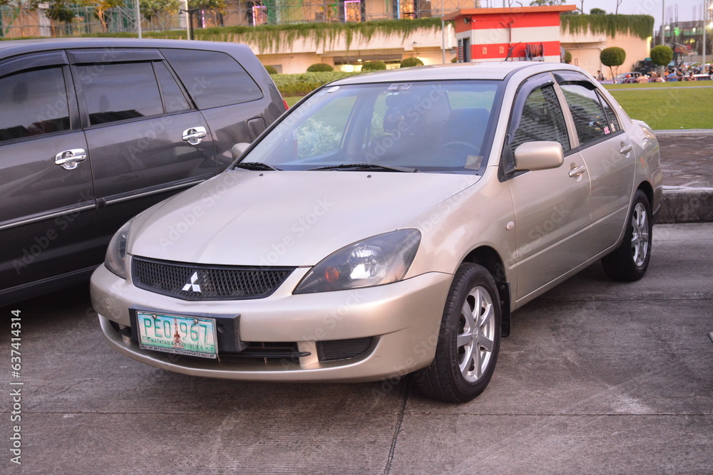 Mitsubishi lancer at hoon fest car meet in Paranaque, Philippines Stock ...