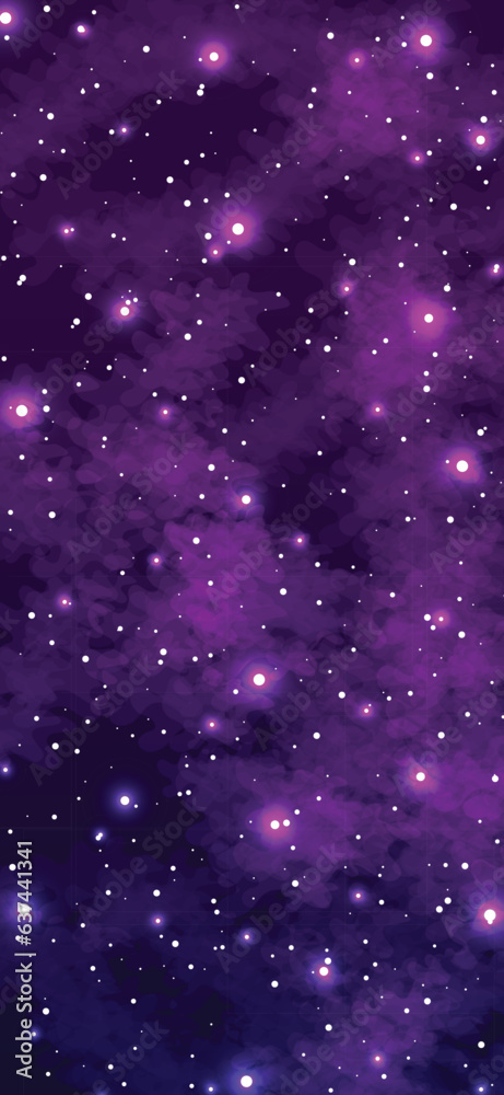 Realistic galaxy background Stock Vector | Adobe Stock