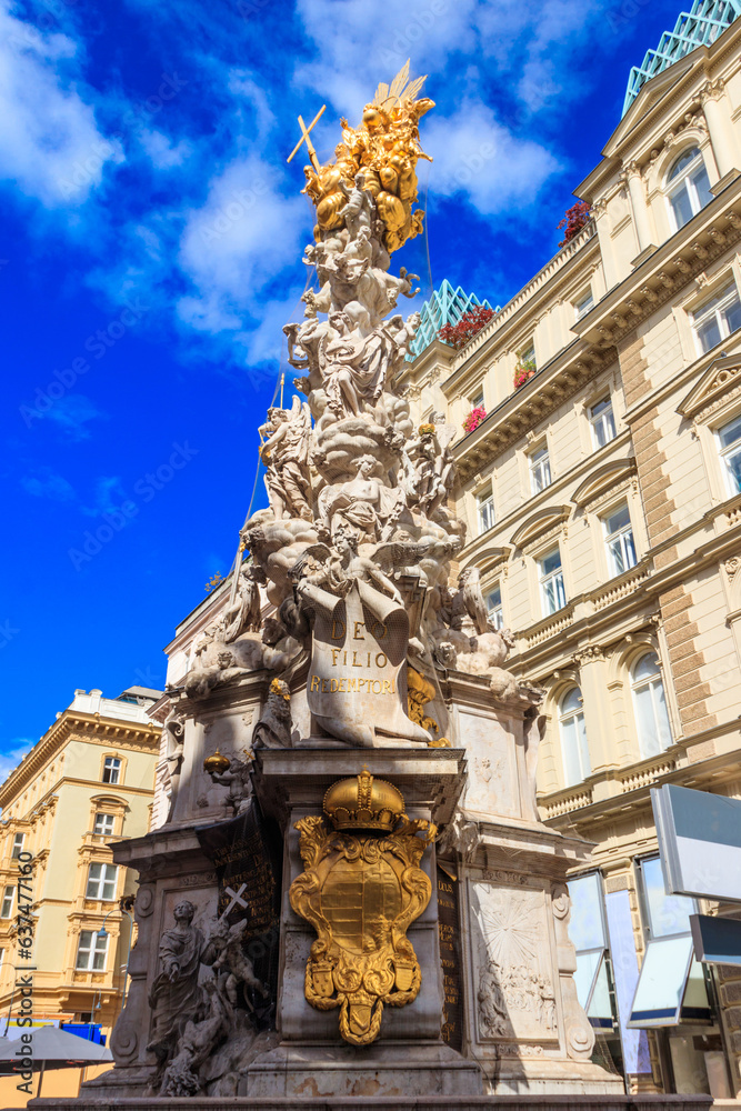 The Plague Column, or Trinity Column, is a Holy Trinity column located ...