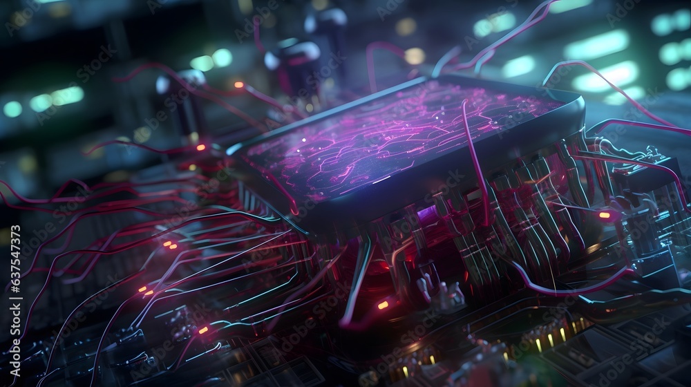 Neuro computer with cell, artificial intelligence neural network ...