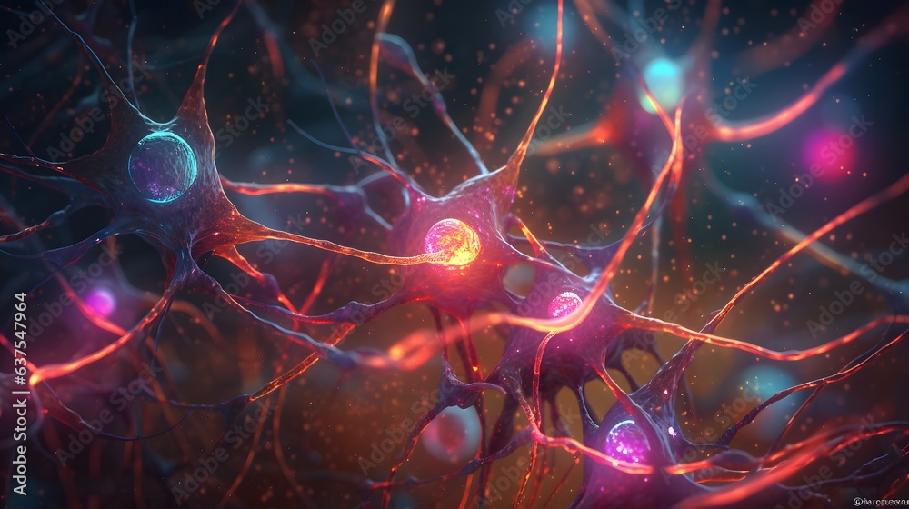 neuro cell synapse, neural brain illustration, axon biology nervous ...