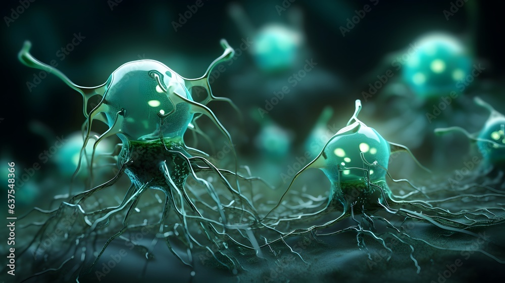 neuro cell synapse, neural brain illustration, axon biology nervous ...