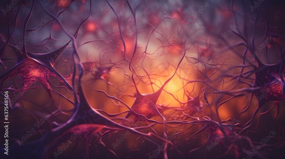 neuro cell synapse, neural brain illustration, axon biology nervous ...