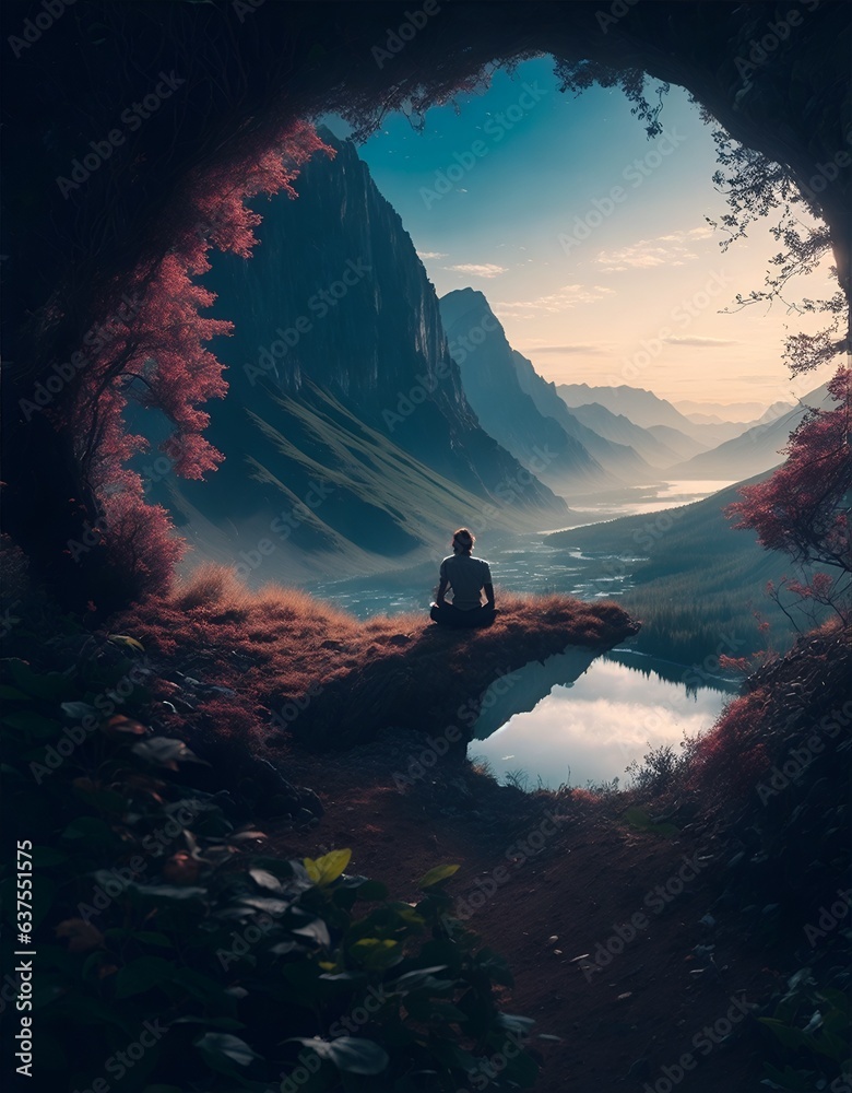 Wallpaper. Generative AI Technologie Stock Illustration | Adobe Stock
