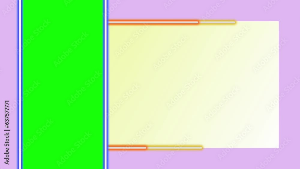 Abstract motion frames and animated backgrounds. Green screen Chroma ...