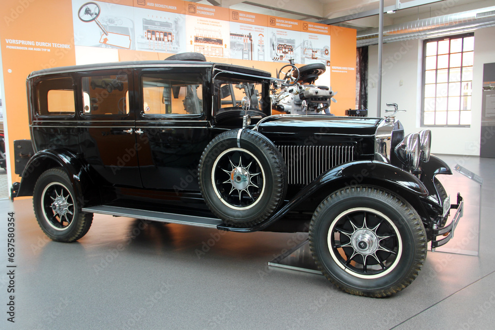 Zwickau, Germany - August 20, 2023: Horch 350 Pullman-limousine, 1929 ...