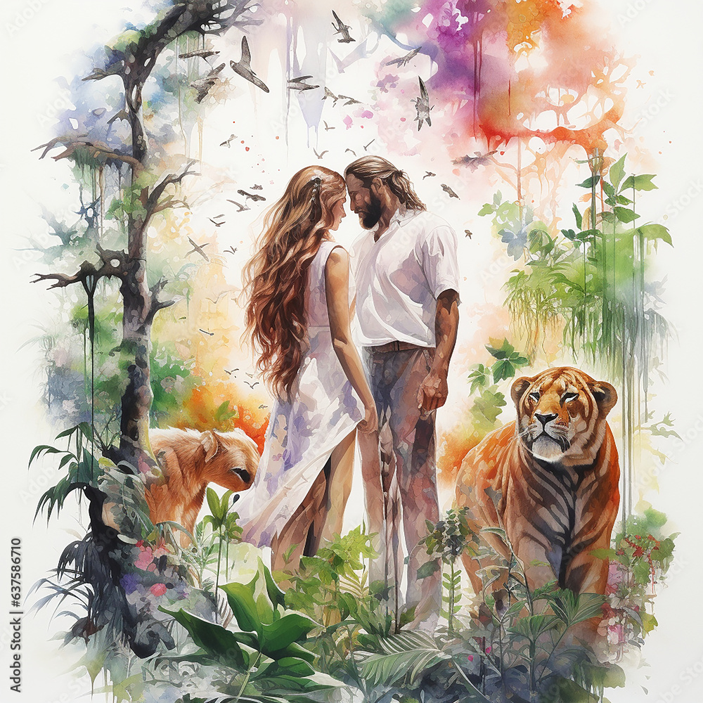 Unlocking Divine Stories: Elevate Your Artistry with Adam and Eve ...