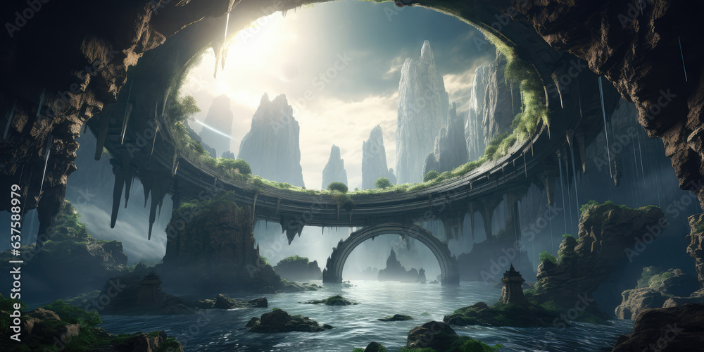 Ancient ruins, lost civilizations and technology, fantasy worlds ...