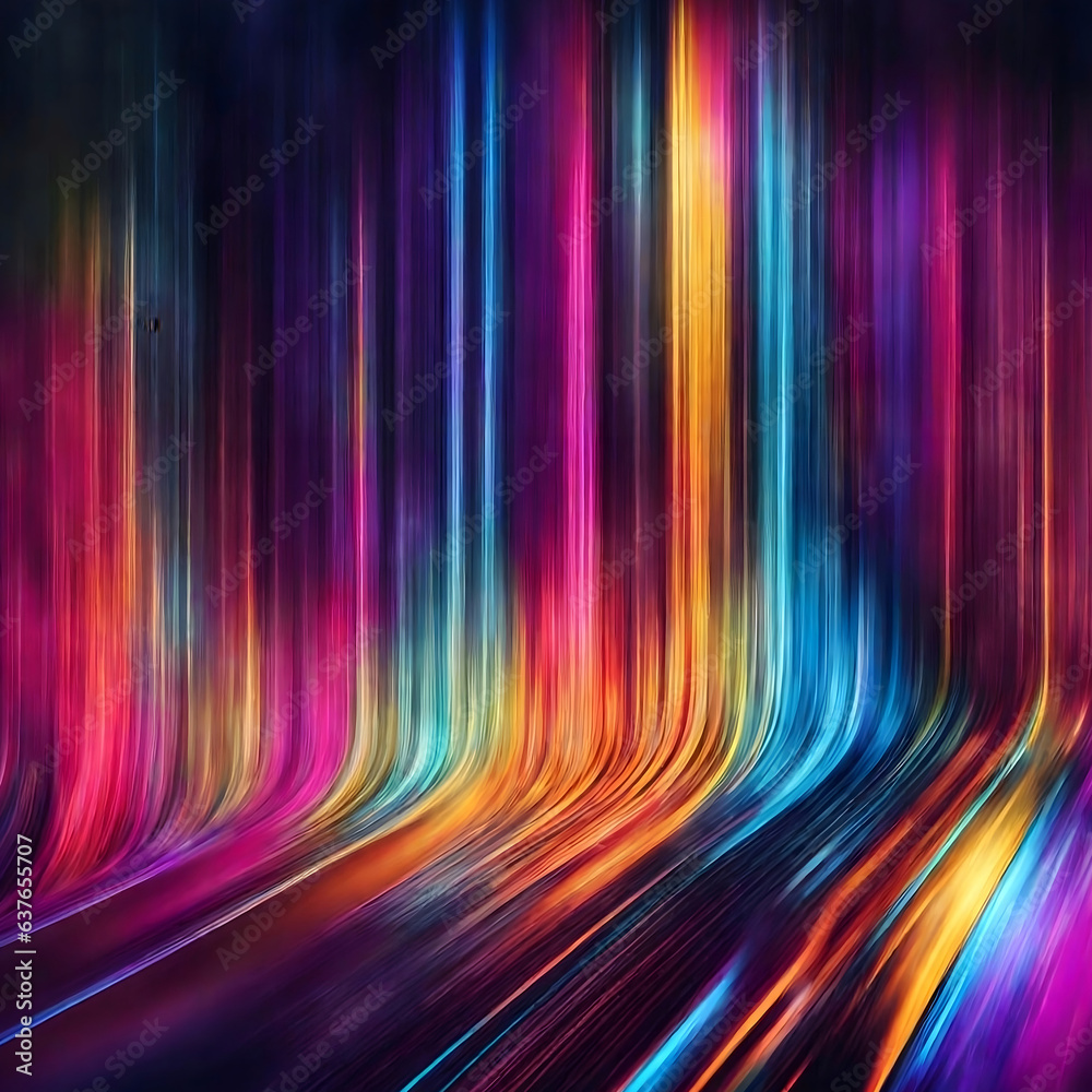 Multiple Colors Background: An artistic, vibrant and abstract ...