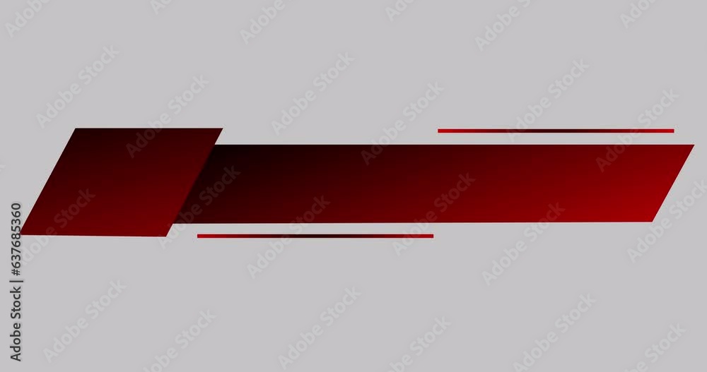 Cool simple modern-designed red-color and black-colored gradient lower ...