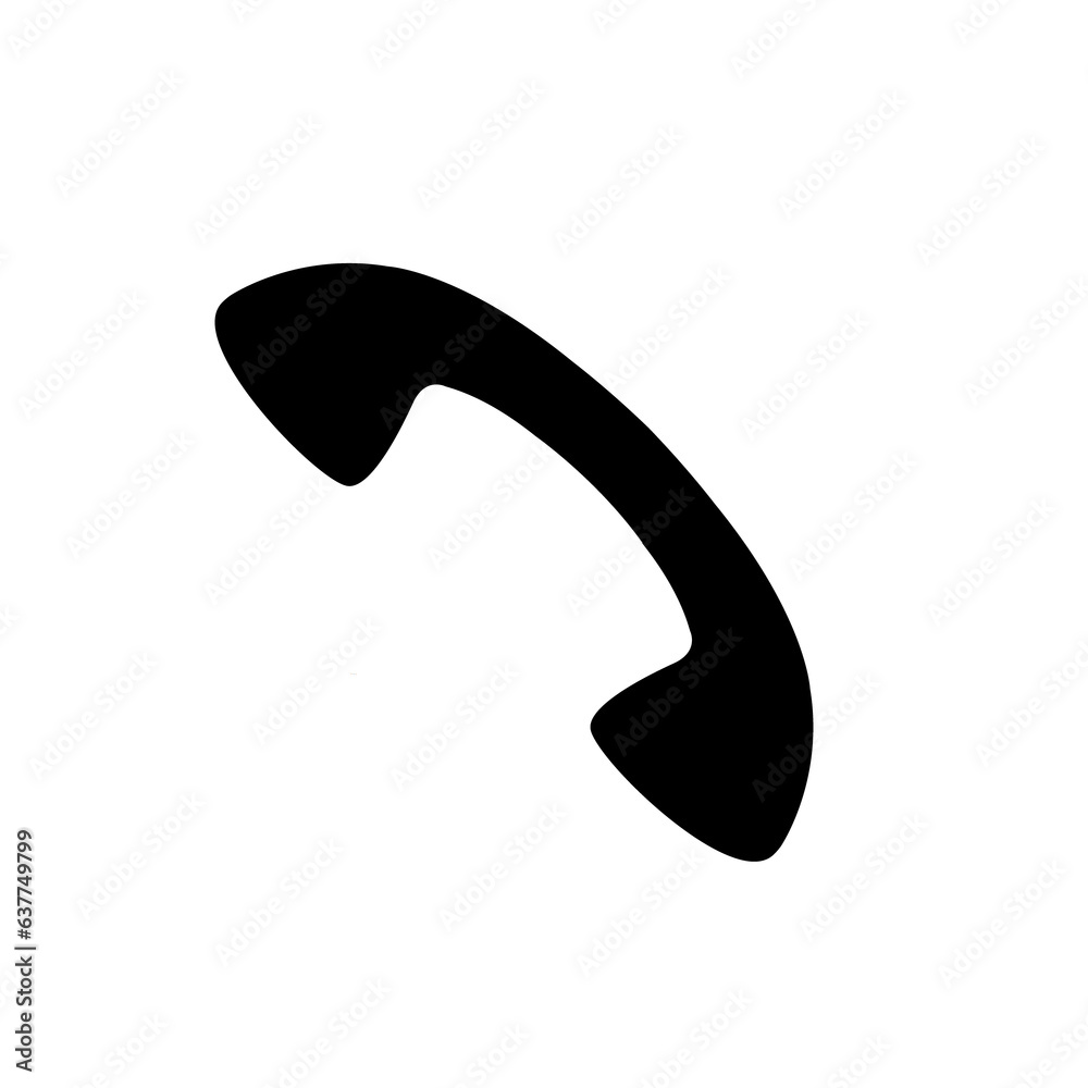 vector call icon. call sign on white background. call icon for web and ...