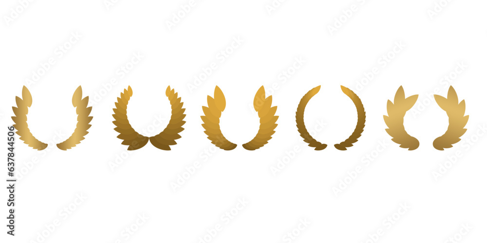 victory frame with gold leaf design with 5 different design styles ...