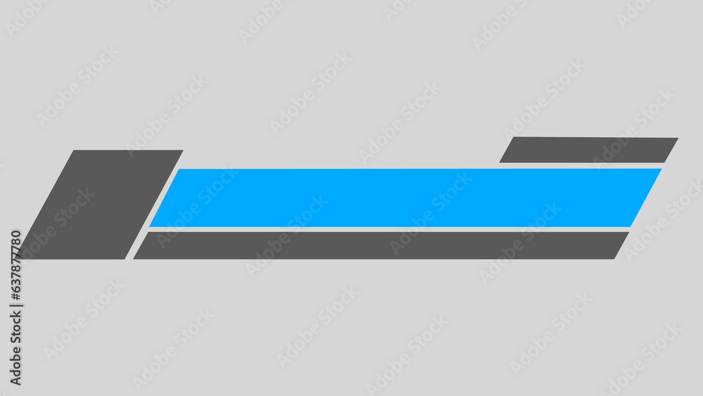 Dynamic lower third in stunning quality. Lower Third for a title, tv news, and news channels ...