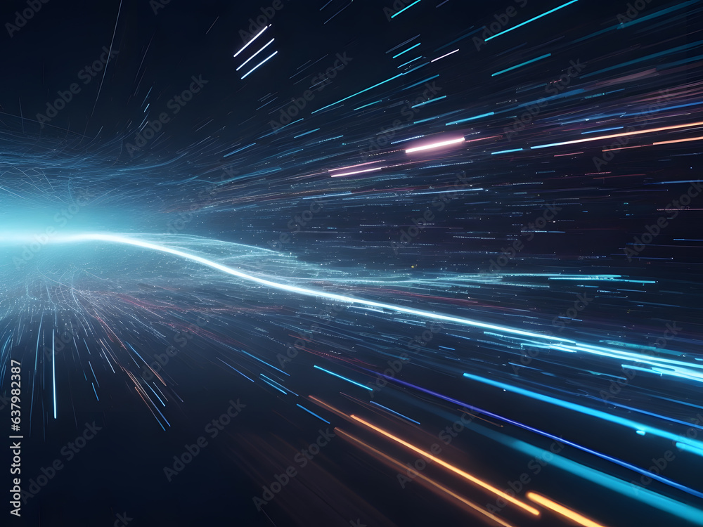 abstract digital background for tech Envision a world driven by binary code featuring immersed ...