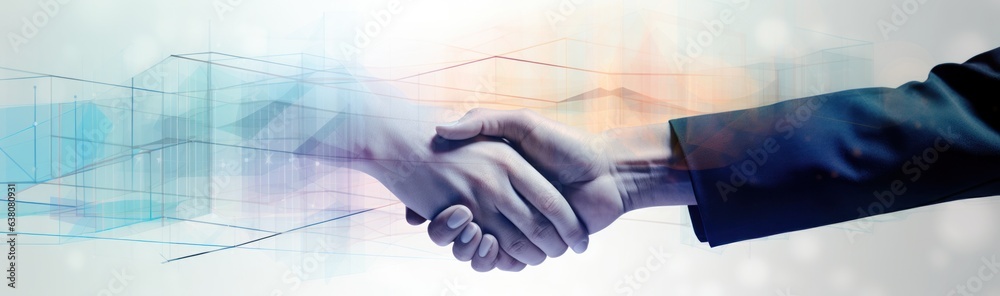 A sky of possibilities stretches out before two people, their hands ...
