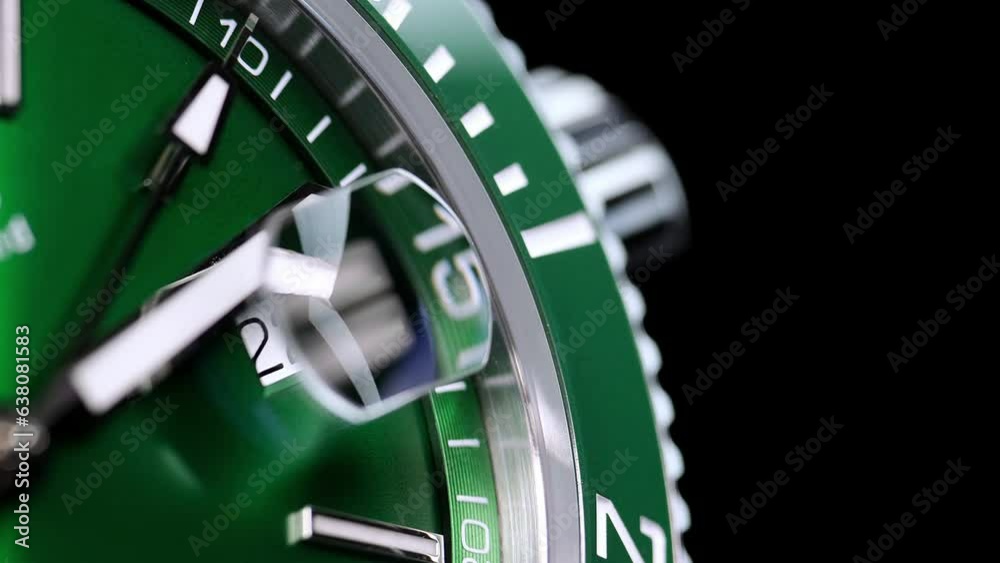 Stylish Luxury Man Wrist Watch With Moving Hand And Multiple Dials. Men ...