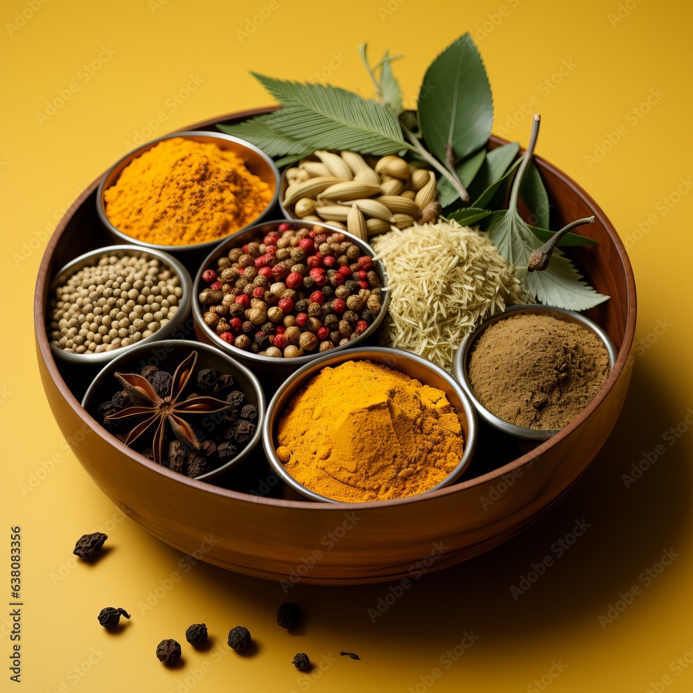 Spices and seasonings for taste. Diversity in the Indian spice market ...