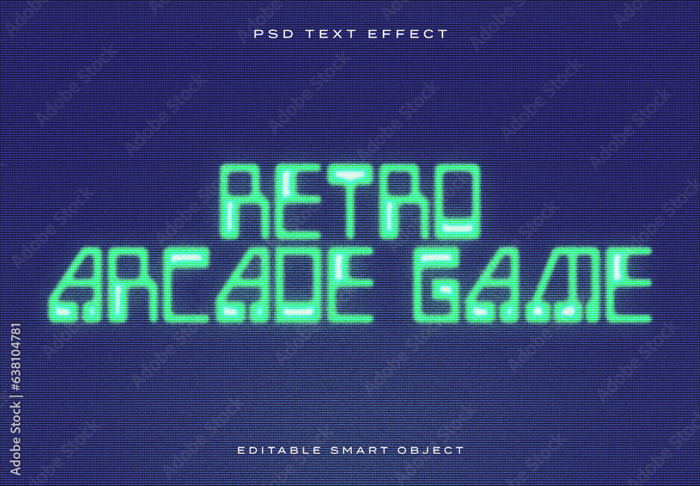 Gaming Text Effect Stock Template | Adobe Stock