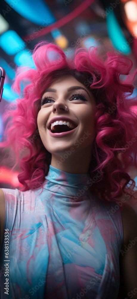 Woman Photo: Expressive Girl Portrait of Confident Young Woman Selfie ...