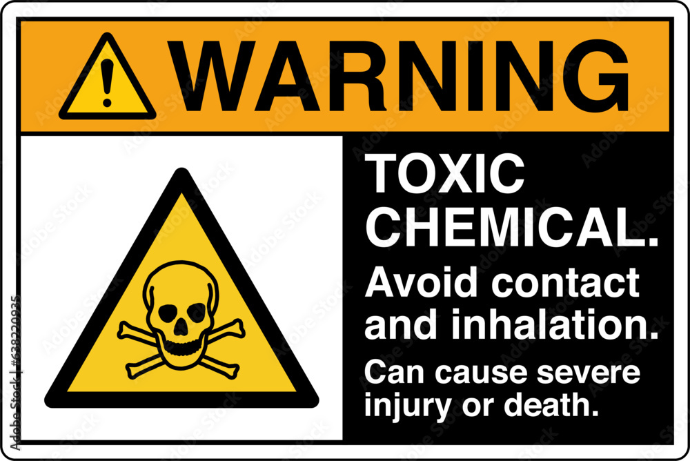 ANSI Z535 Safety Sign Marking Label Symbol Pictogram Standards Warning ...