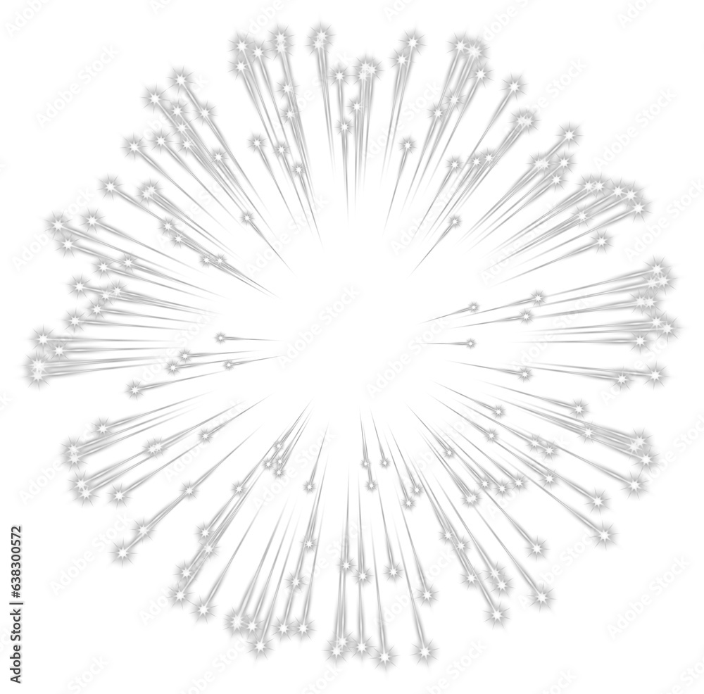 Transparent Fireworks Element. Sparkles Star. Radiance flash rays Stock ...