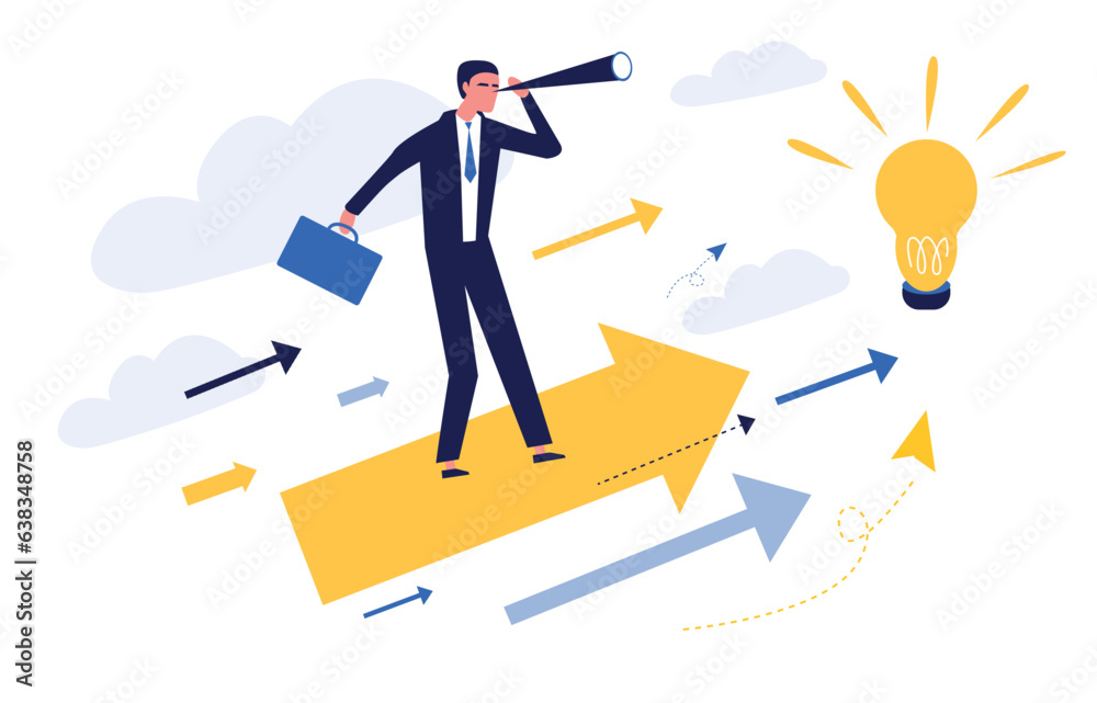 Business concept. Team metaphor. People connect puzzle elements. Flat ...