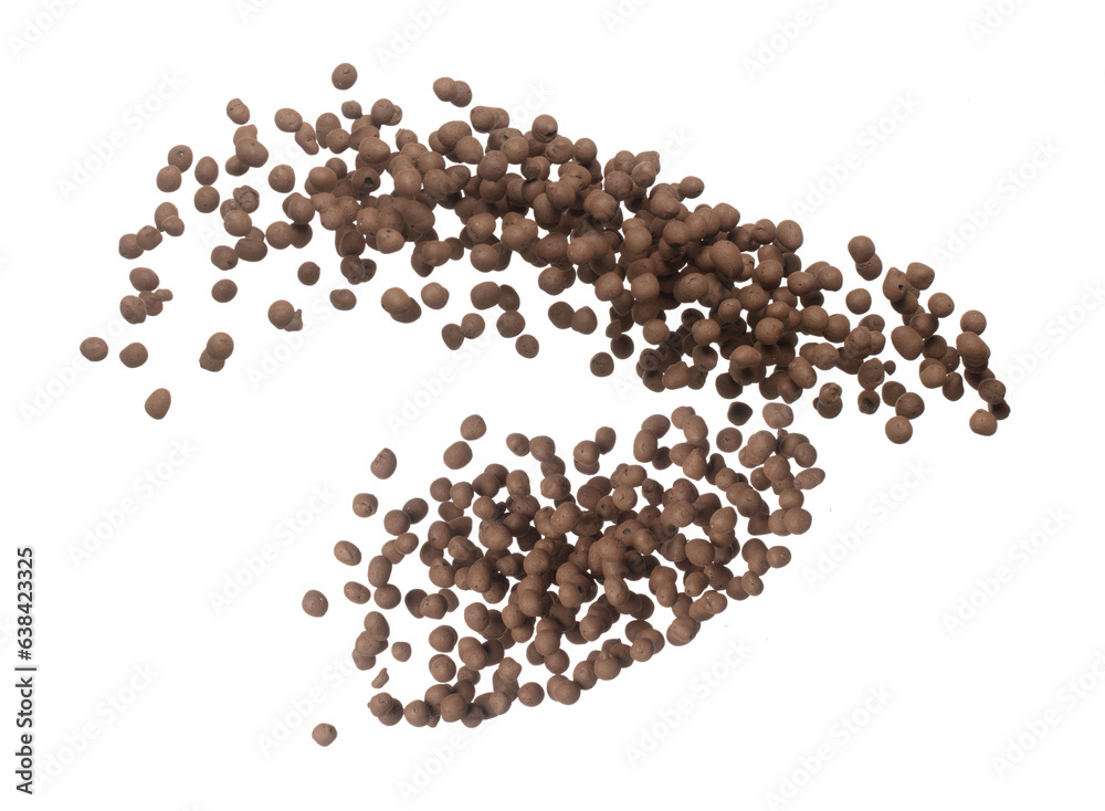 Clay Drainage big size ball pour fall down, explosion in air. Clay ...