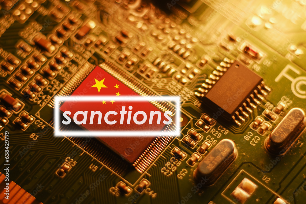 Foto de US sanctions on the production of Chinese microchips ...