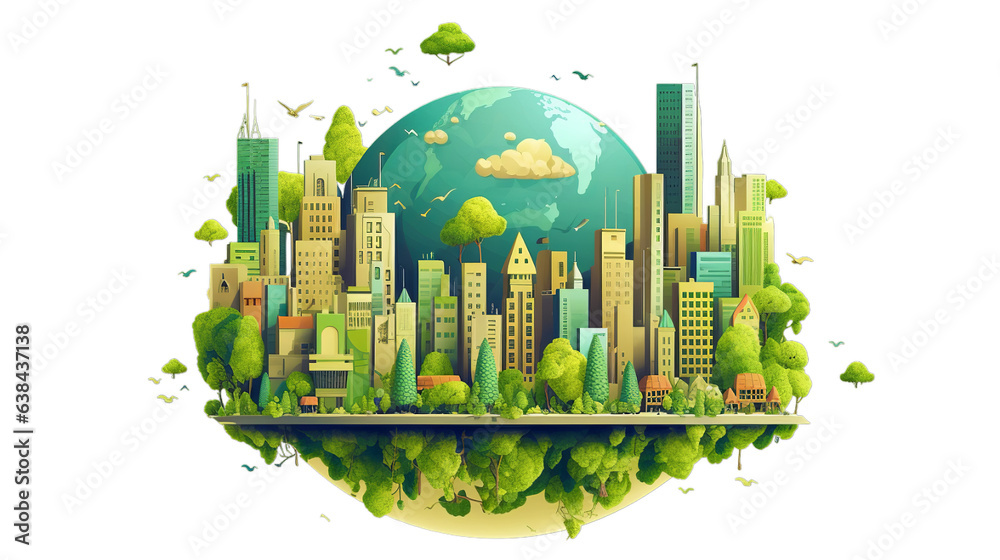 world environment day, green city on earth, globe, earth day, green ...
