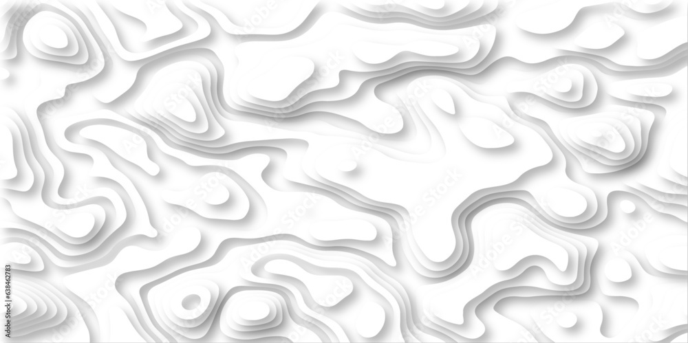 Abstract background vector and topographic patter line map background ...