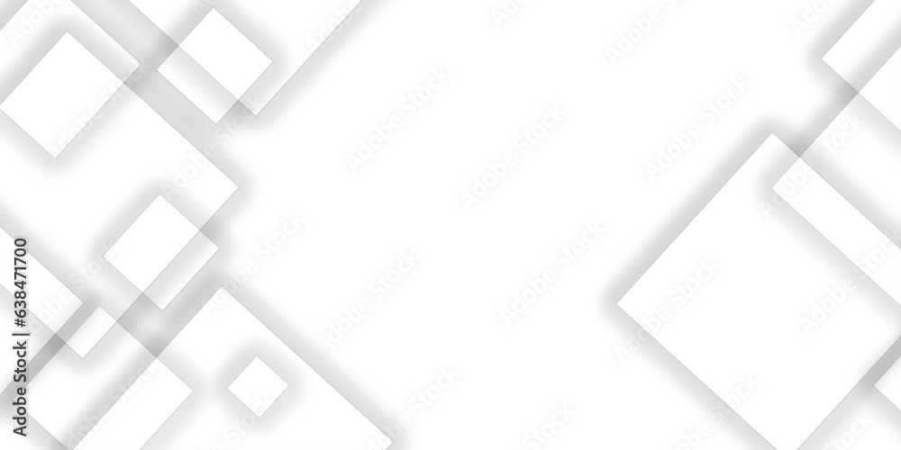 Clean and modern background of white rectangle shapes with drop shadow ...