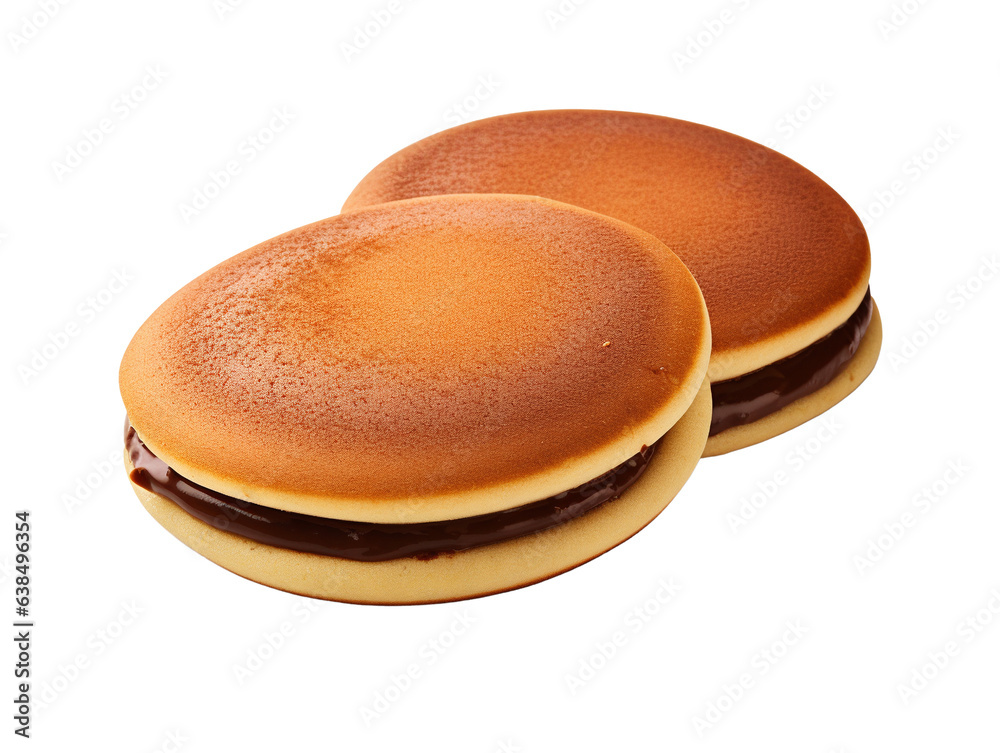 Dorayaki is a popular Japanese confection that consists of two fluffy ...