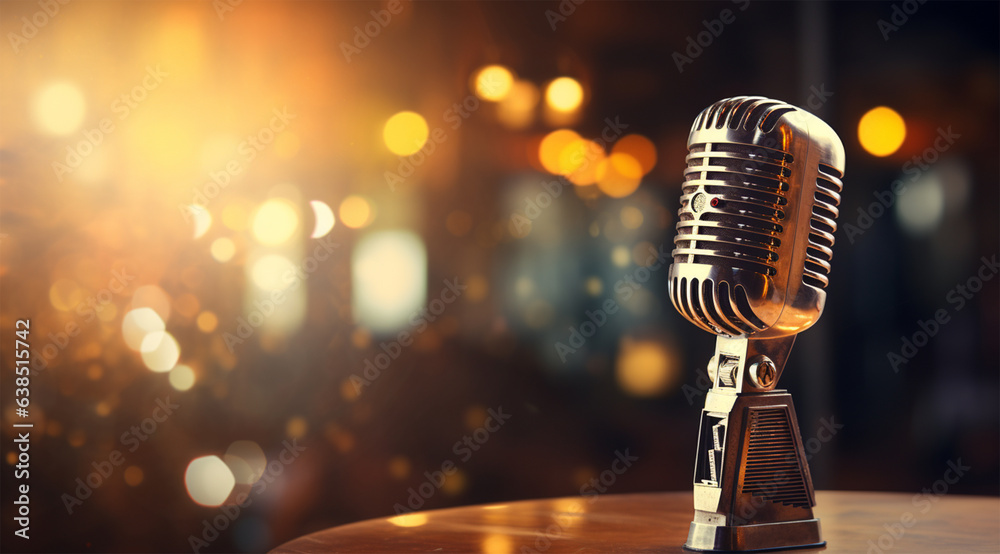 Microphone Background