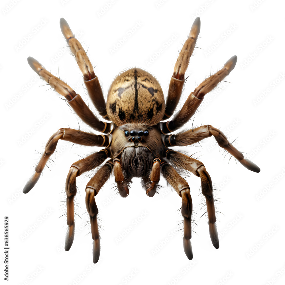 spider isolated on transparent background ,tarantulas isolated cut out ...