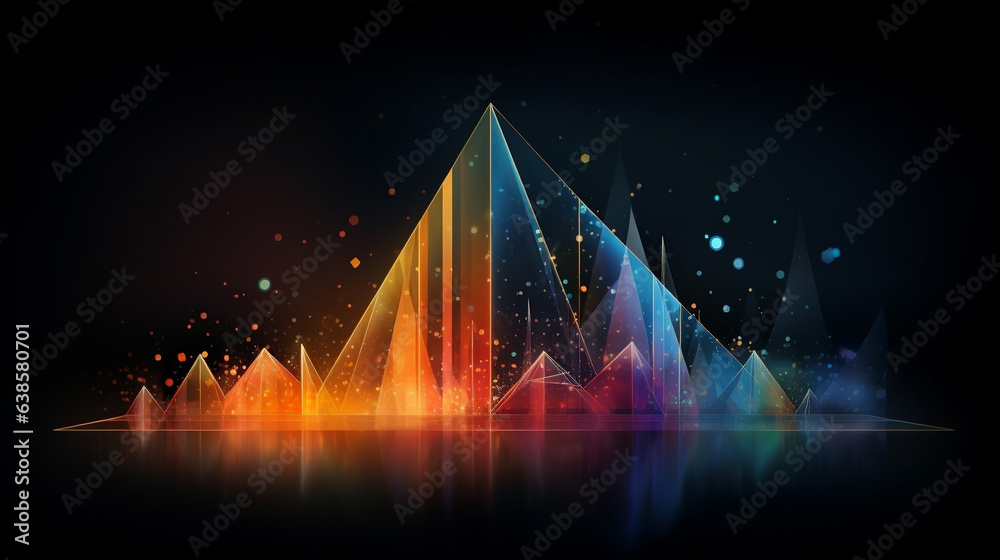 machine learning visuals, machine learning creative illustration, data ...