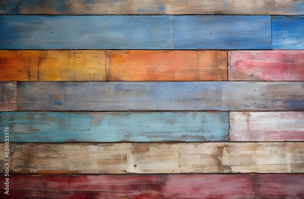 Colorful wood texture background for interior exterior decoration and ...