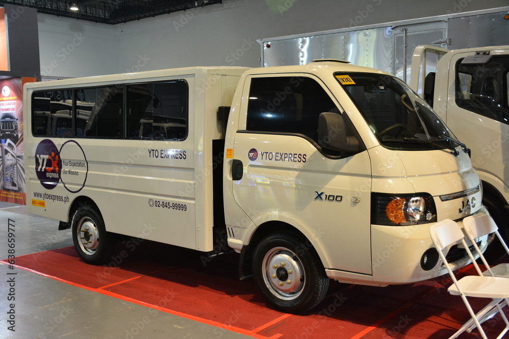 Jac x100 at Philippine Commercial Vehicle Show in Pasay, Philippines ...