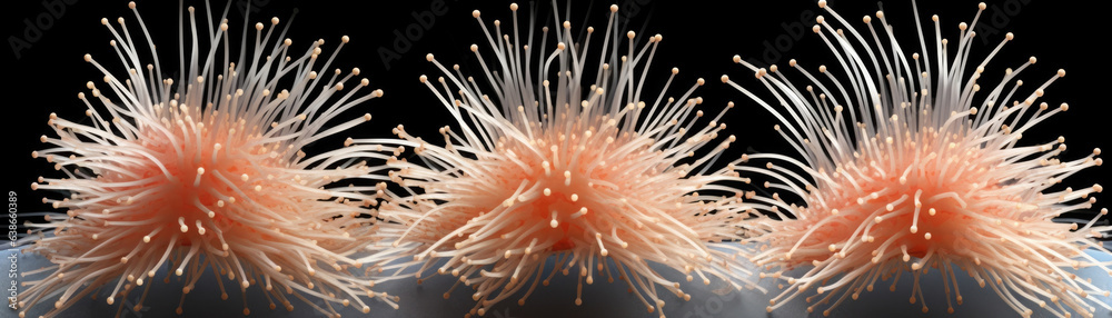 Centrioles are surrounded by a proteinaceous matrix that connects the ...