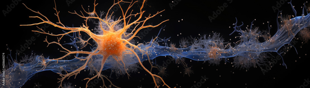 Astrocyte This photo depicts an astrocyte a starshaped cell found in ...