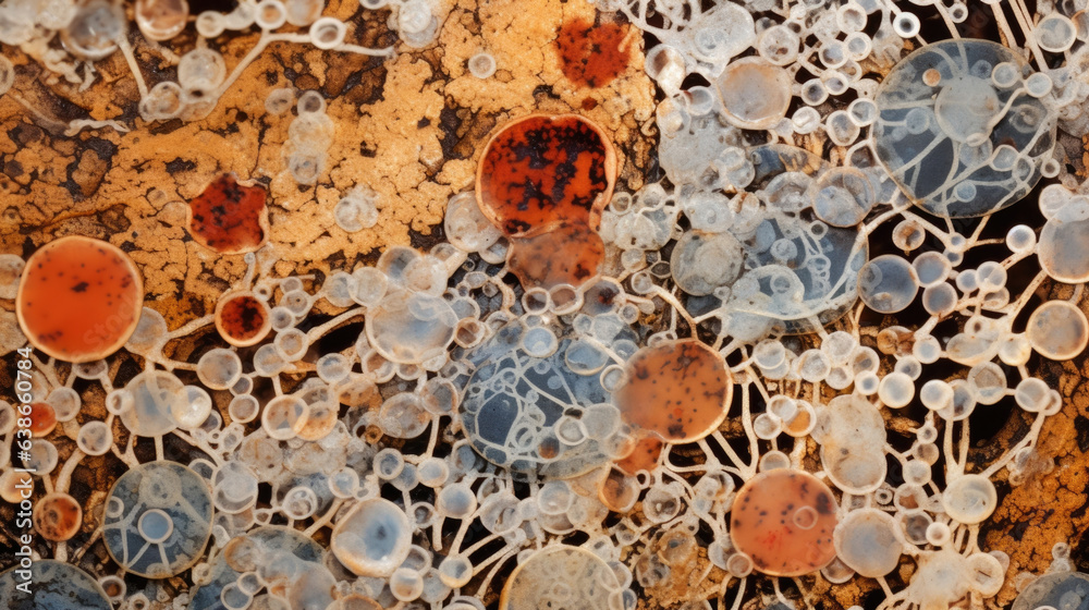 This macro image demonstrates a sample of epithelial tissue in which ...