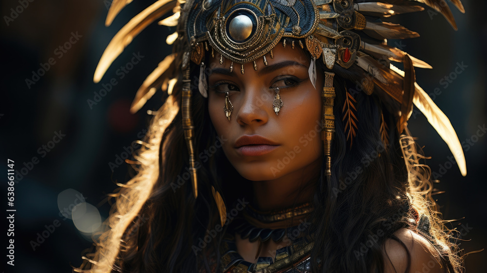 Foto de The Amazon warrior was a formidable sight her back muscles ...