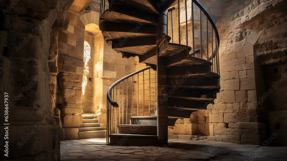 Amazing Interior Desing of an Historic Castle made of Bricks with, in ...