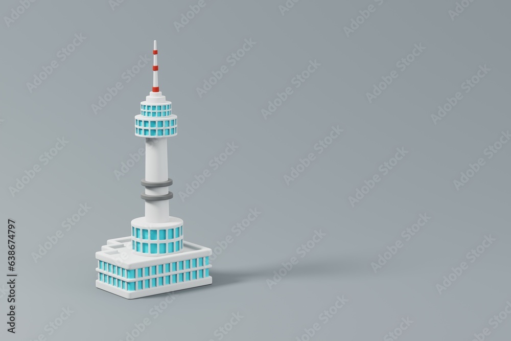 N Seoul Tower Located on Namsan Mountain. Travelling and holidays to ...