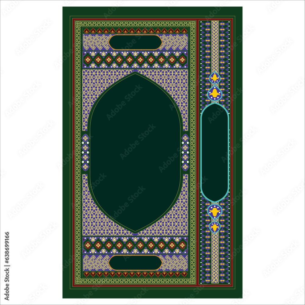 Islamic Book Cover design, Quran Cover Design Stock Vector | Adobe Stock
