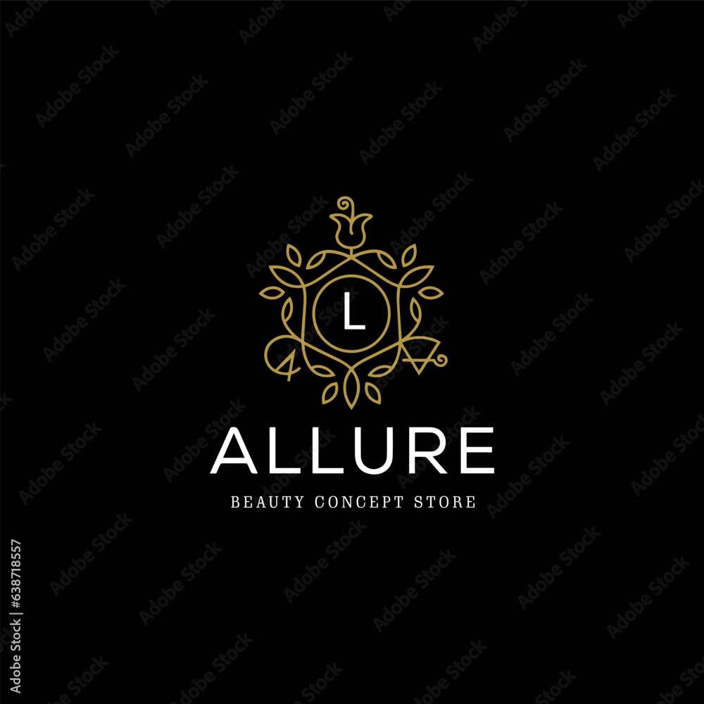 L Luxury Letter Initial with Crown logo Vector, L Great Luxury Logo, L ...