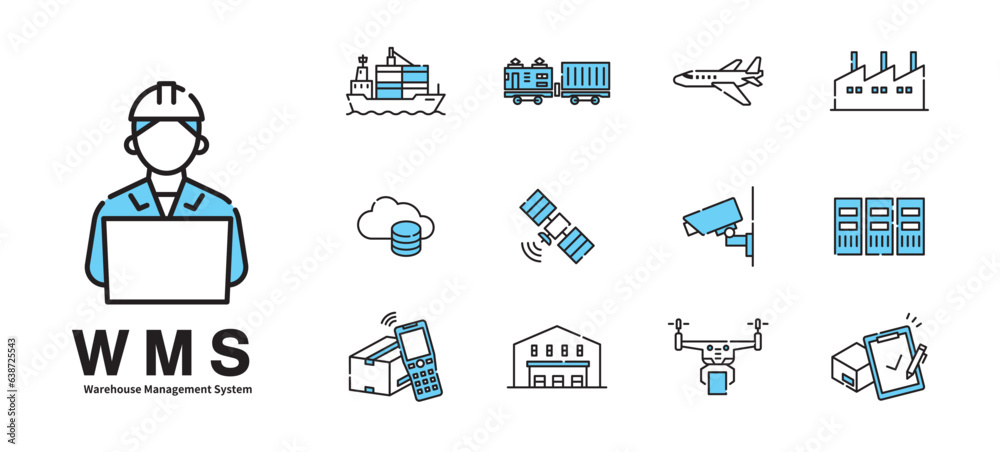 WMS Stock Vector | Adobe Stock