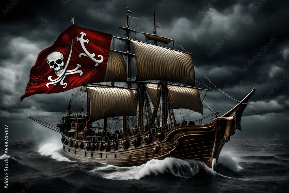 A digital oil painting of a dramatic cinematic scene of an antique ...