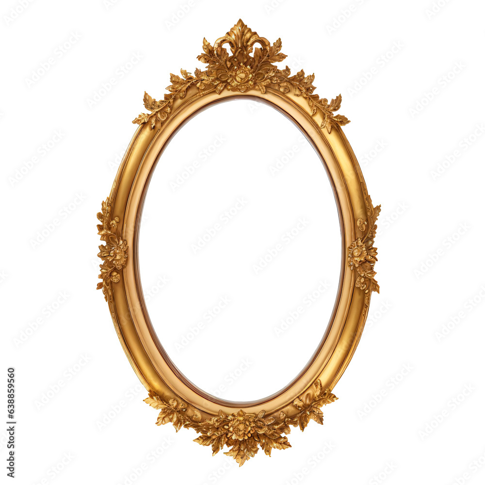 Antique Gold Frames Clipart - Rococo and Baroque Vintage Clip Art ...