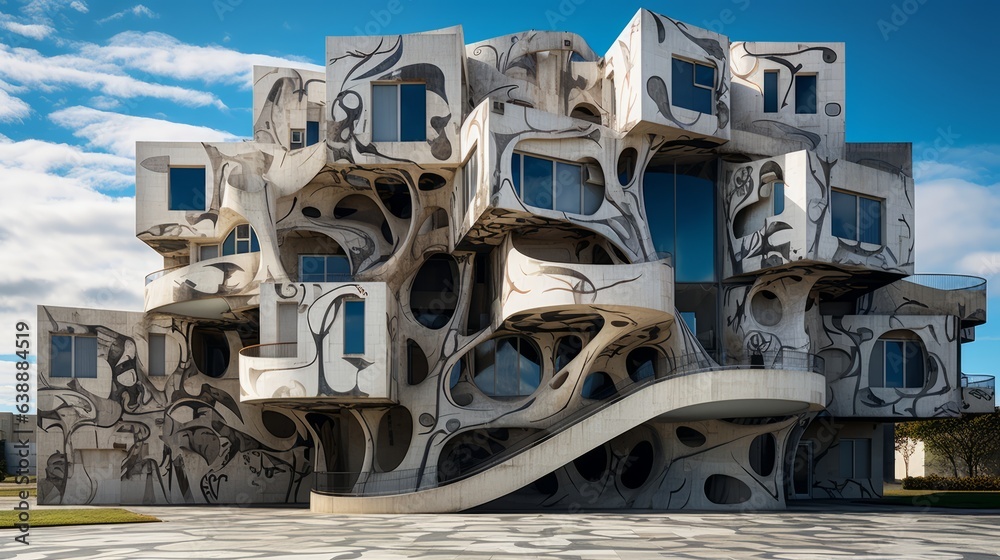 Modern house, award-winning architecture, brutalism, concrete ...