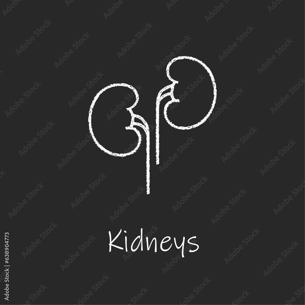 Chalk style health care ui icons collection. Vector white linear ...